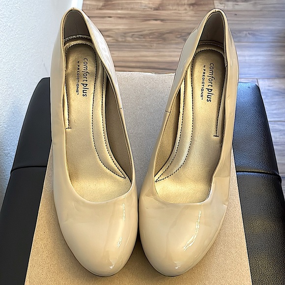 Merona | Shoes | Merona Nude Heels | Poshmark